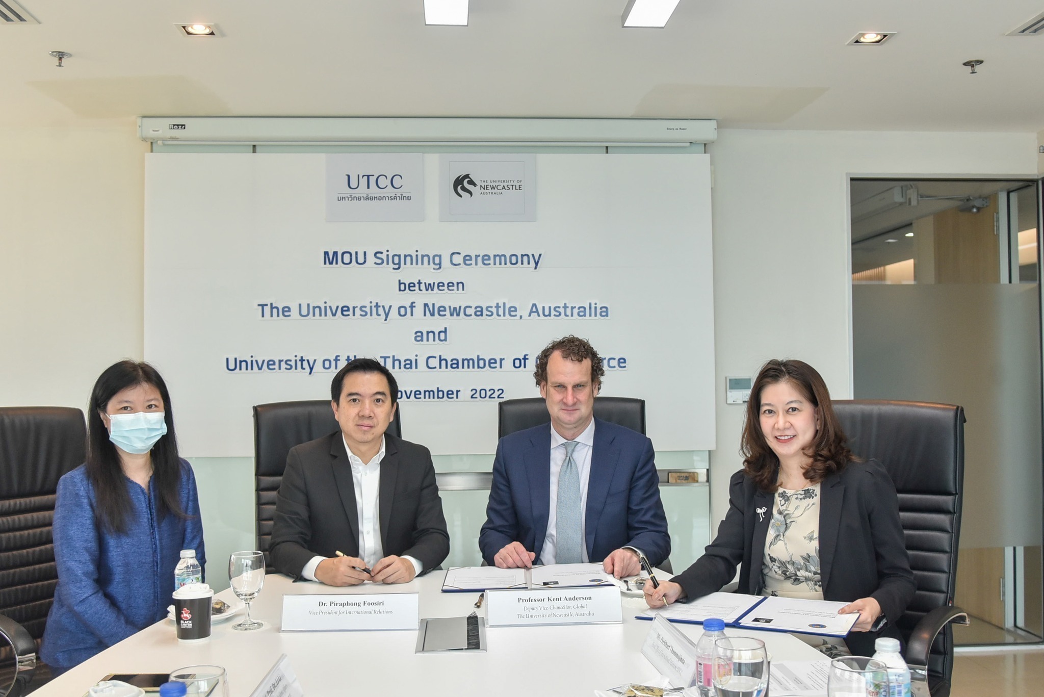 UTCC and University of Newcastle, Australia signed a Memorandum of ...