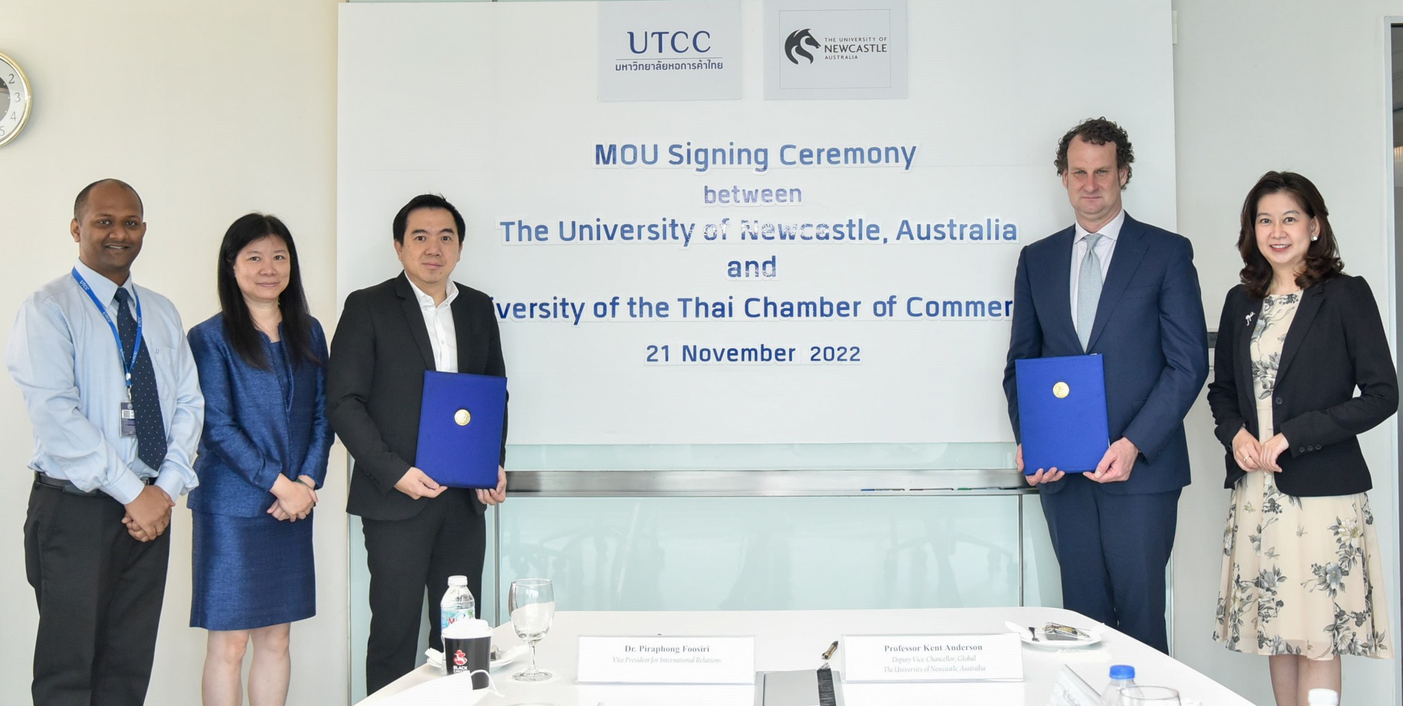 UTCC and University of Newcastle, Australia signed a Memorandum of ...