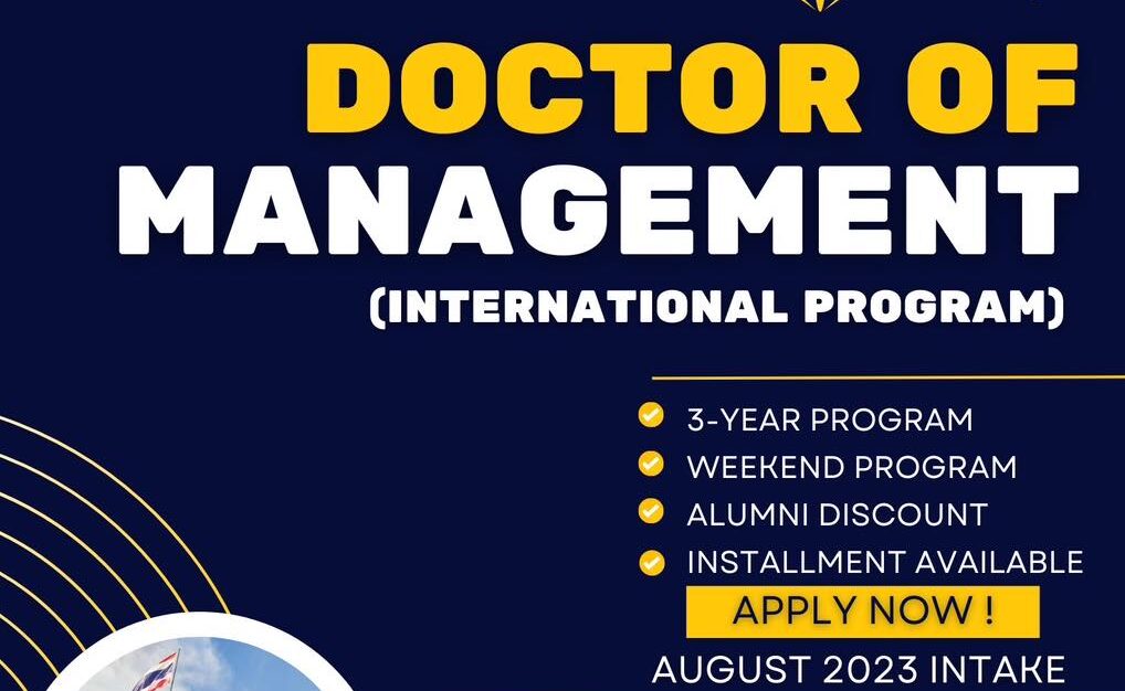 We are now accepting new applications for Doctor of Management Academic ...