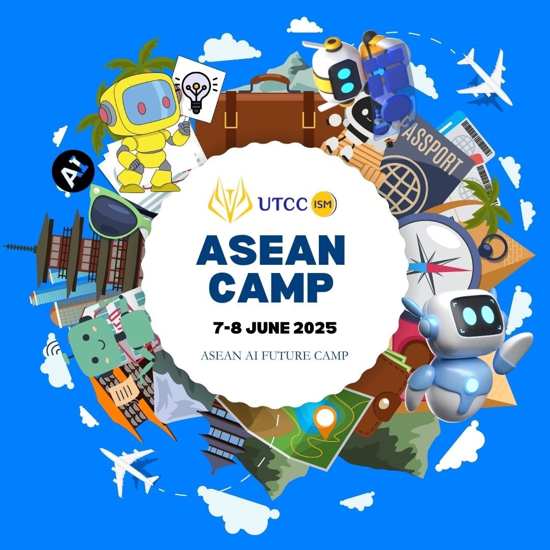 ขอเชิญน้องๆ ม.5-ม.6 เข้าร่วม UTCCiSM ASEAN CAMP ที่จะจัดขึ้นในวันที่ 7-8 มิถุนายน 2568 ...